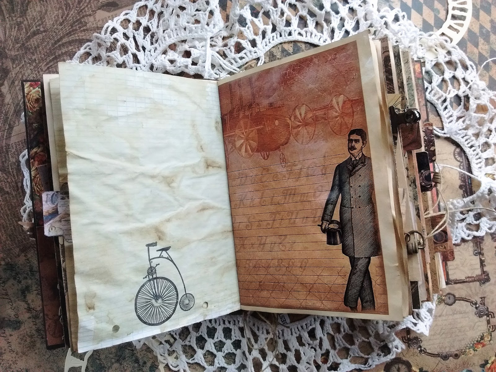 Wieczna Jesień: "Mechanical Notes" steampunk journal