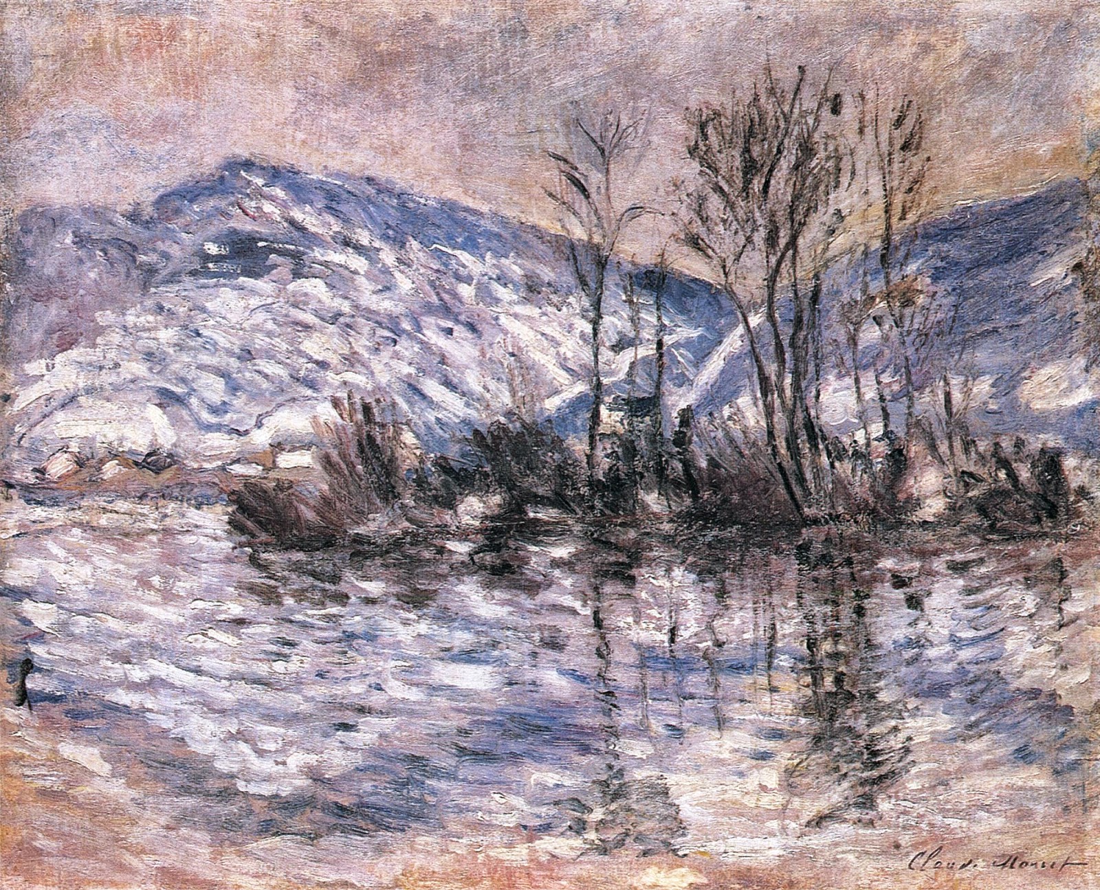 Claude Monet ~ Snow Effect | Winter landscapes | Tutt'Art@ | Pittura ...