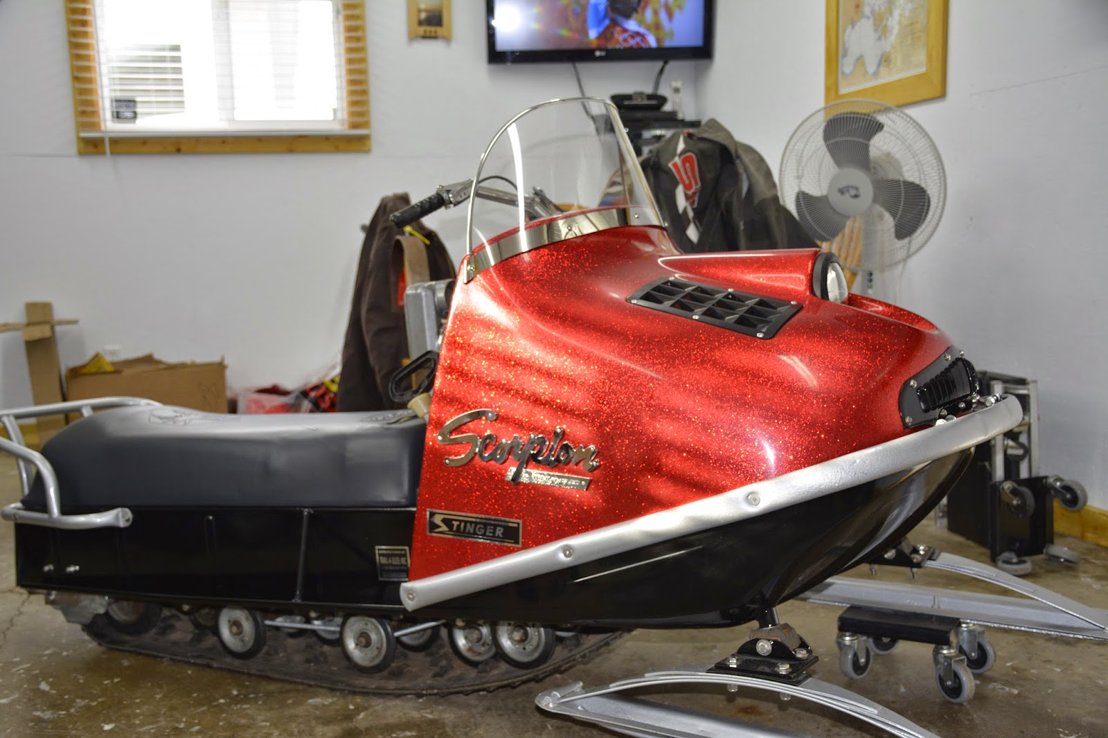CLASSIC SNOWMOBILES OF THE PAST: JAYSON CHALE SCORPION STINGER