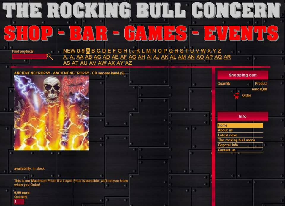 Ancient Necropsy Official Website