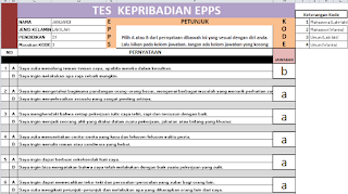 INTERPRETASI Kepribadian seseorang dari PSIKOTES EPPS