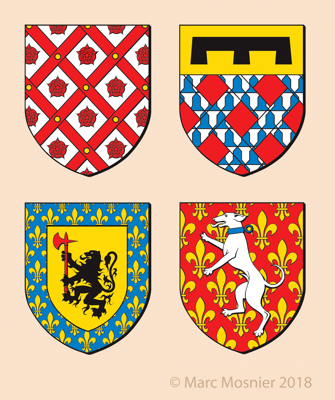 Le blog de Marc Mosnier, illustrateur: Etonnante héraldique