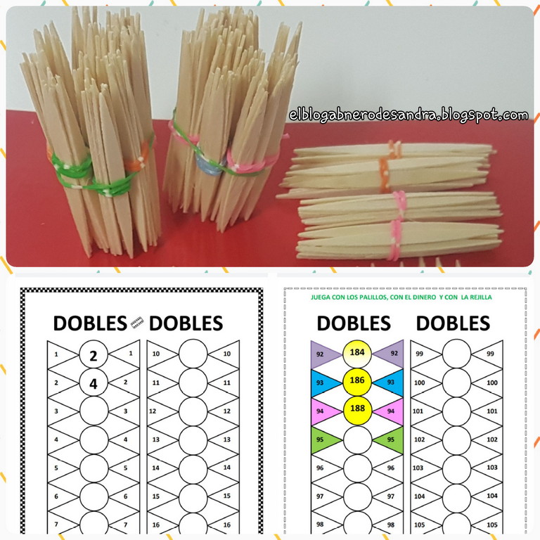 EL BLOG ABNERO DE SANDRA : LOS DOBLES DE TODOS LOS NÚMEROS DE LA TABLA ... EL BLOG ABNERO DE SANDRA : LOS DOBLES DE TODOS LOS NÚMEROS DE LA TABLA ...