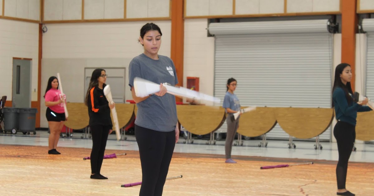 Eagle Pass ISD - iVision: Color Guard Practice