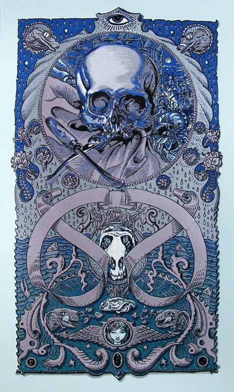 INSIDE THE ROCK POSTER FRAME BLOG: David Welker and AJ Masthay Lino ...