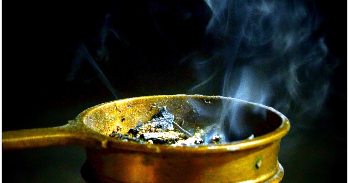 SAMBRANI BENEFITS HAIR DRYING & COLD - Pooja Samangal Kadai