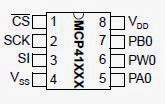 How to Configure a Digital Potentiometer (eg : MCP41100) as Rheostat or ...