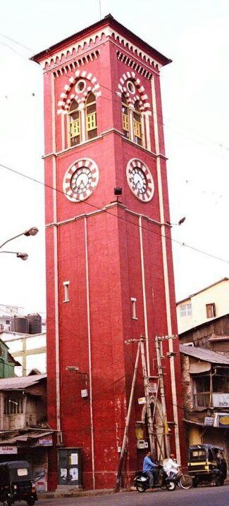 Historical clock tower, Surat city, Gujarat - now a colonial heritage ...