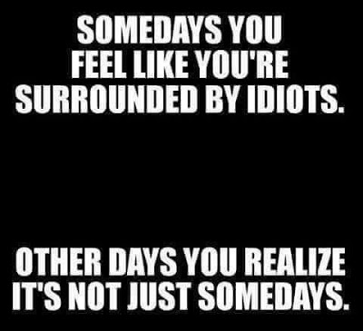 BALLSEYE'S BOOMERS: Idiots To The Left Of Me, Idiots to The Right...