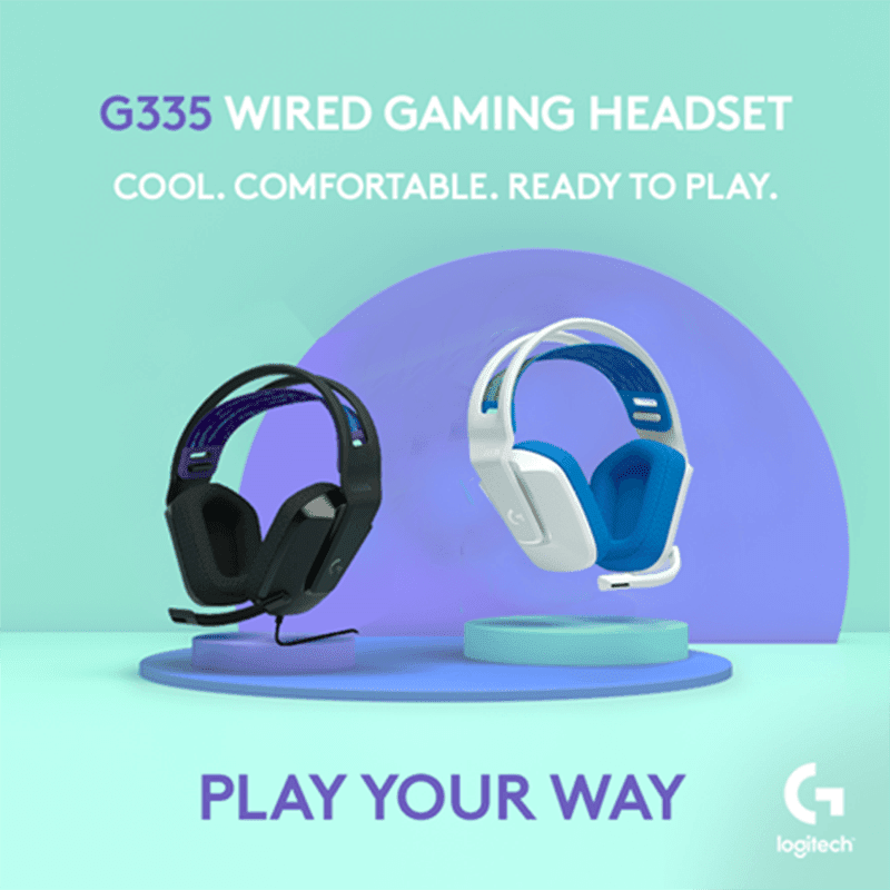 Logitech G335 Wired Gaming Headset to arrive in PH in July, priced at ...