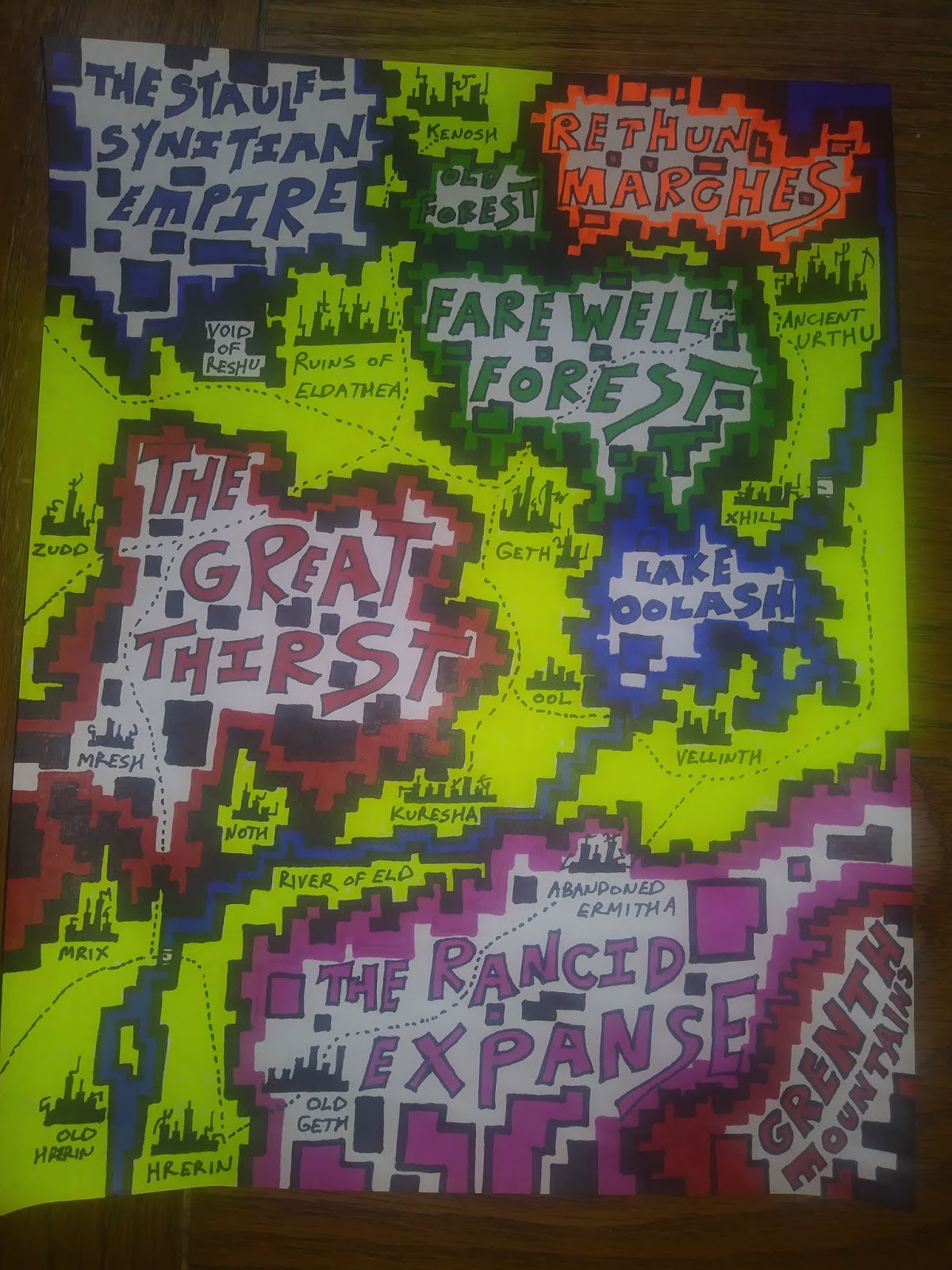 Samwise7RPG: LotFP Style Maps Part 2