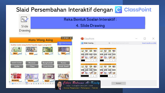 Slaid PowerPoint Interaktif Menggunakan ClassPoint (Bahagian 1)