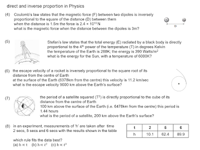 MEDIAN Don Steward mathematics teaching: physics in proportion