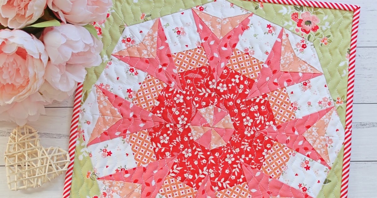 Amelia Mini Quilt PDF Pattern - Threadbare Creations