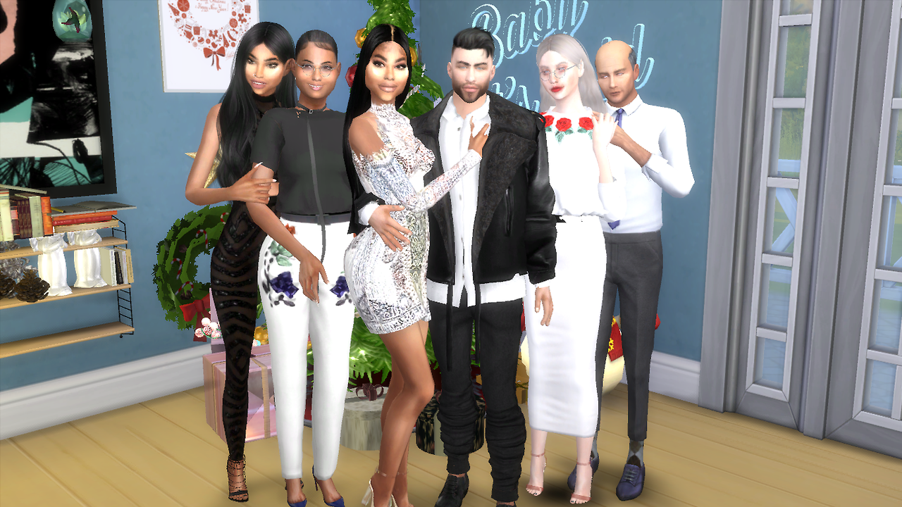 The Black Simmer: Save the date poses by Kiko Vanity