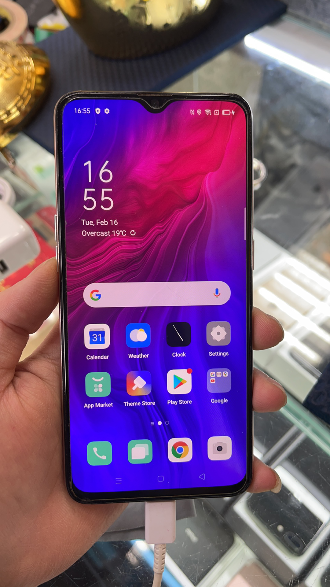 Oppo Reno Z | CPH1979 xóa mã bảo vệ - xóa mật khẩu màn hình thành công.