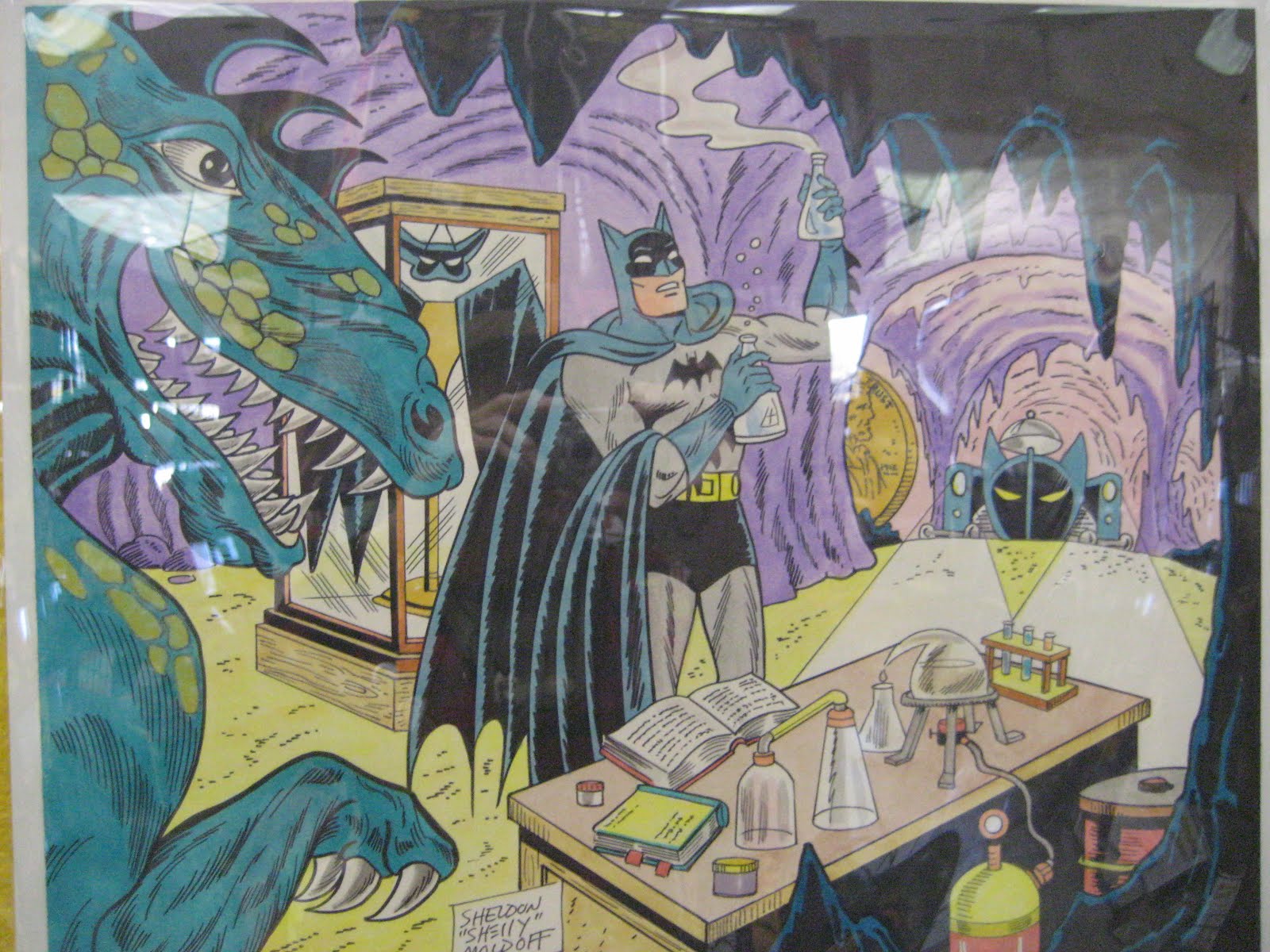 Ich Liebe Comics !: Sheldon Moldoff, last Golden Age Batman artist, in ...