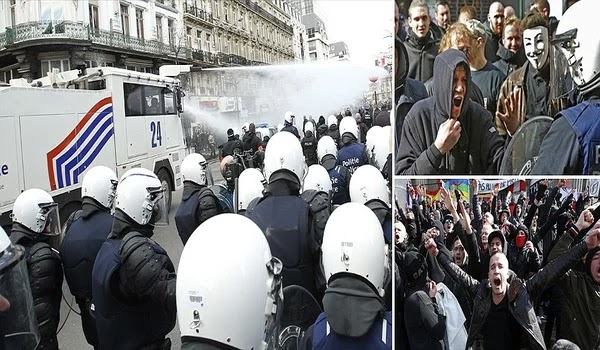 ΑΓΡΙΑ ΕΠΕΙΣΟΔΙΑ ΣΕ ΔΙΑΔΗΛΩΣΗ ΑΚΡΟΔΕΞΙΩΝ ΠΟΥ ΤΟΥΣ ΒΑΦΤΊΖΟΥΝ ΝΕΟΝΑΖΙ ΣΤΙΣ ...