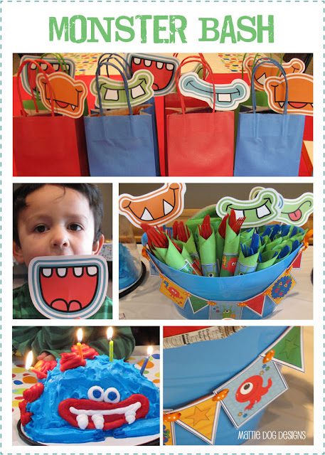 MATTIE DOG DESIGNS: MONSTER BASH