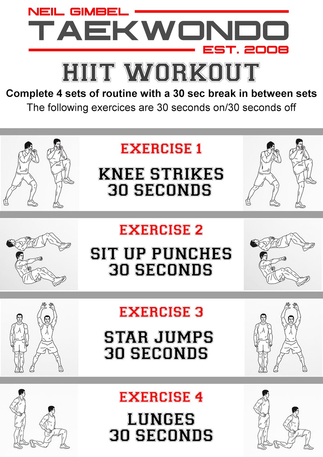 Conditioning Exercises