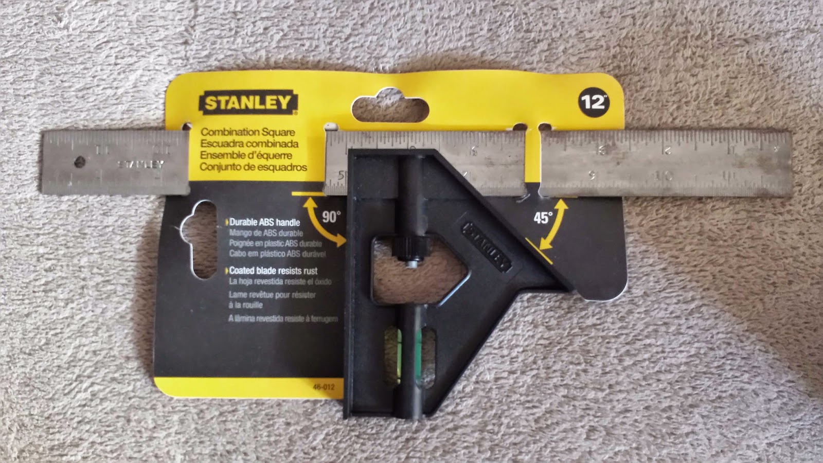 Esquadro Combinado Stanley