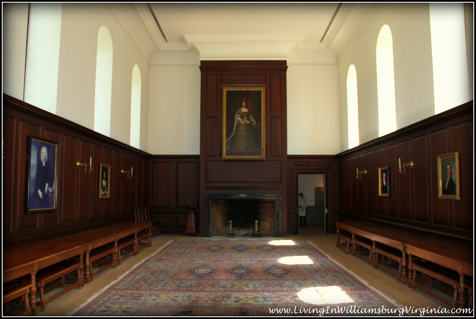 Living In Williamsburg, Virginia: Great Hall, Wren Building, College Of ...