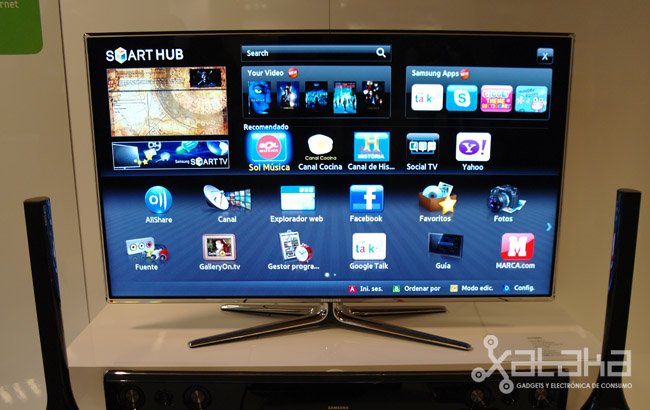 animation technology and games: SAMSUNG SMART TV - 2011
