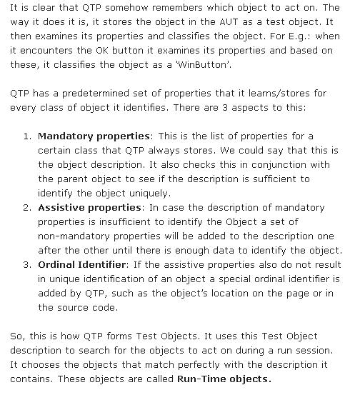 Real world example of identify object in QTP, How to Identify Objects in QTP Dynamically ...