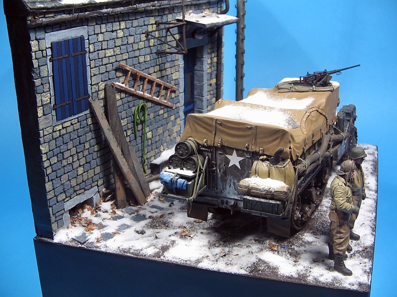 coldemons: Winter halftrack, Battle of the Bulge