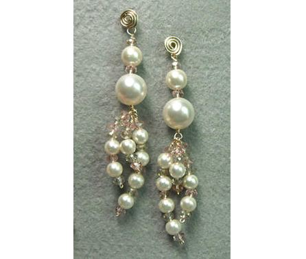 Easy EarringsTutorials with Curvy Lines for Beginners / The Beading Gem