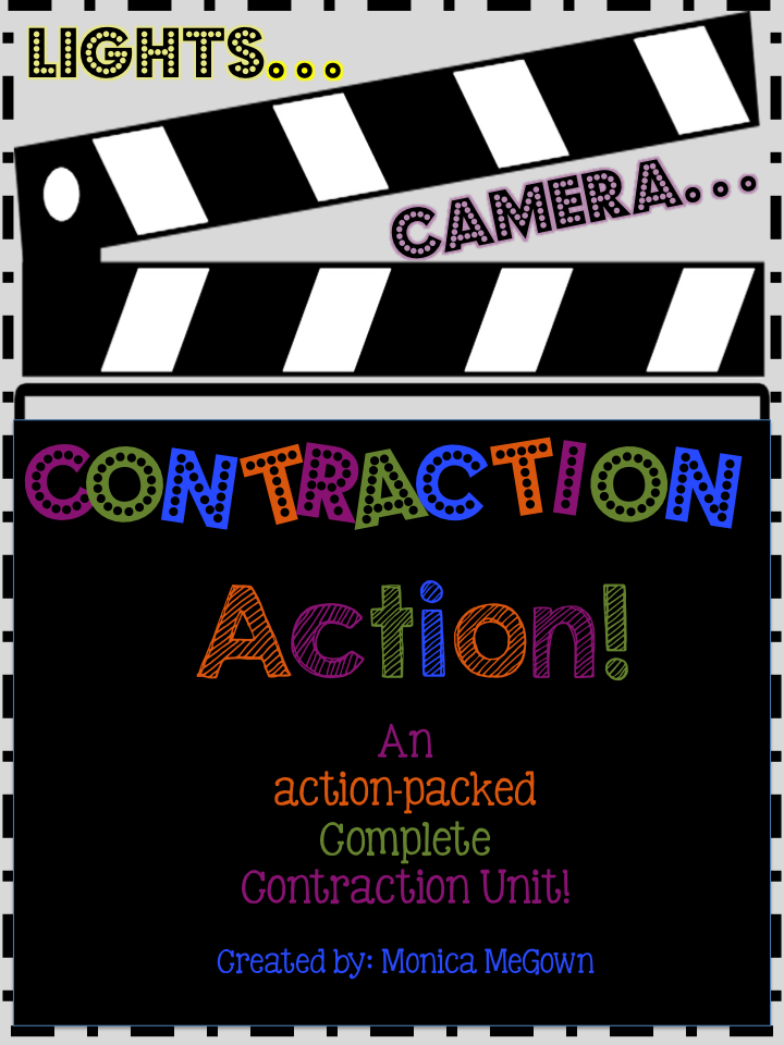 Mrs. MeGown's Second Grade Safari: Lights…Camera...Contraction Action!!