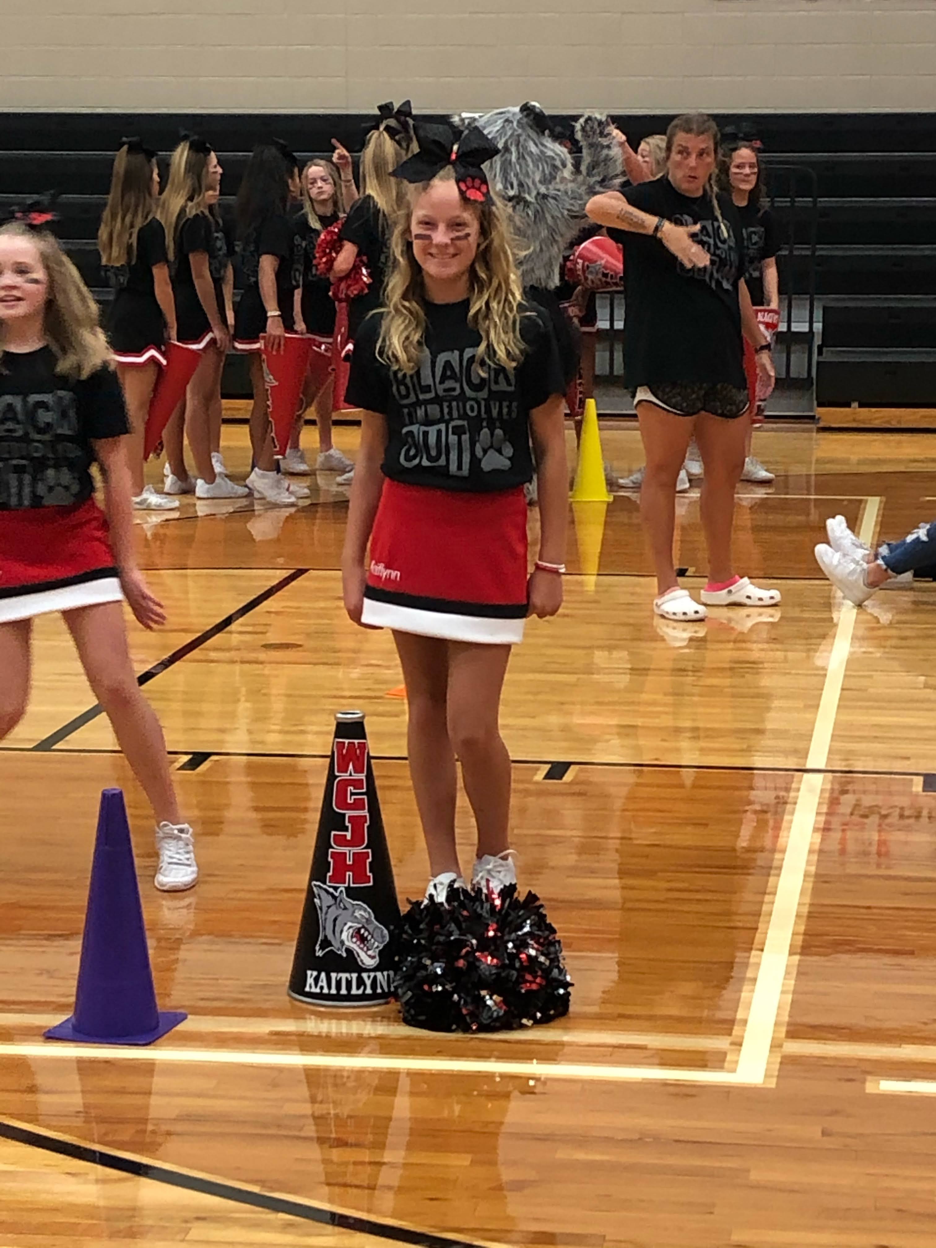 Courtright Family: 7th Grade Cheer