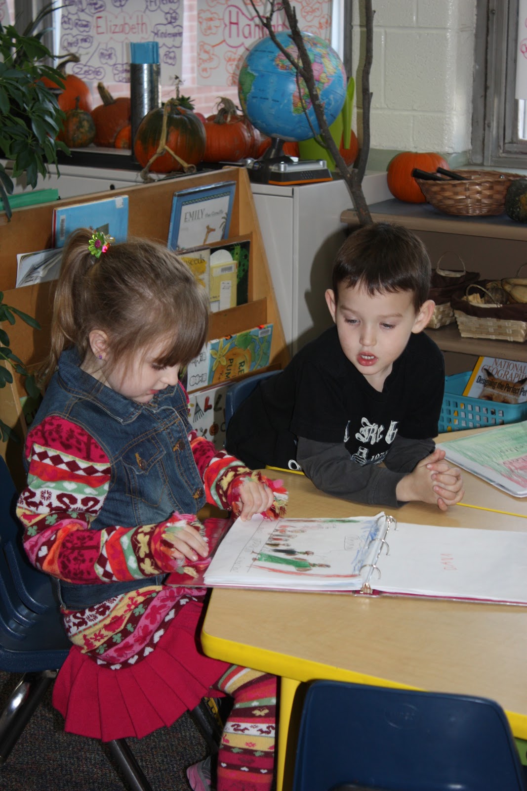Mrs. Atkin's Kindergarten: Portfolios- Preparing for Student-Led ...