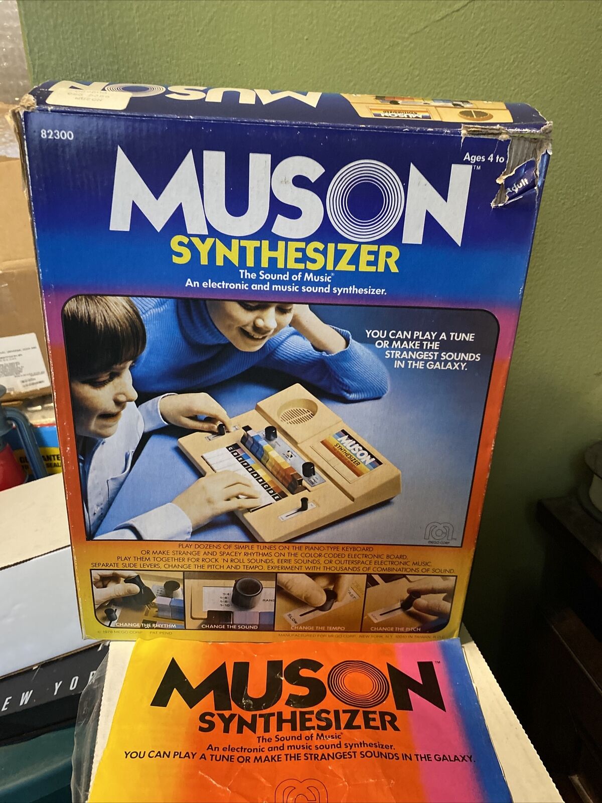 MATRIXSYNTH: VINTAGE 1978 MEGO MUSON SYNTHESIZER SN 04493 w/ Original ...