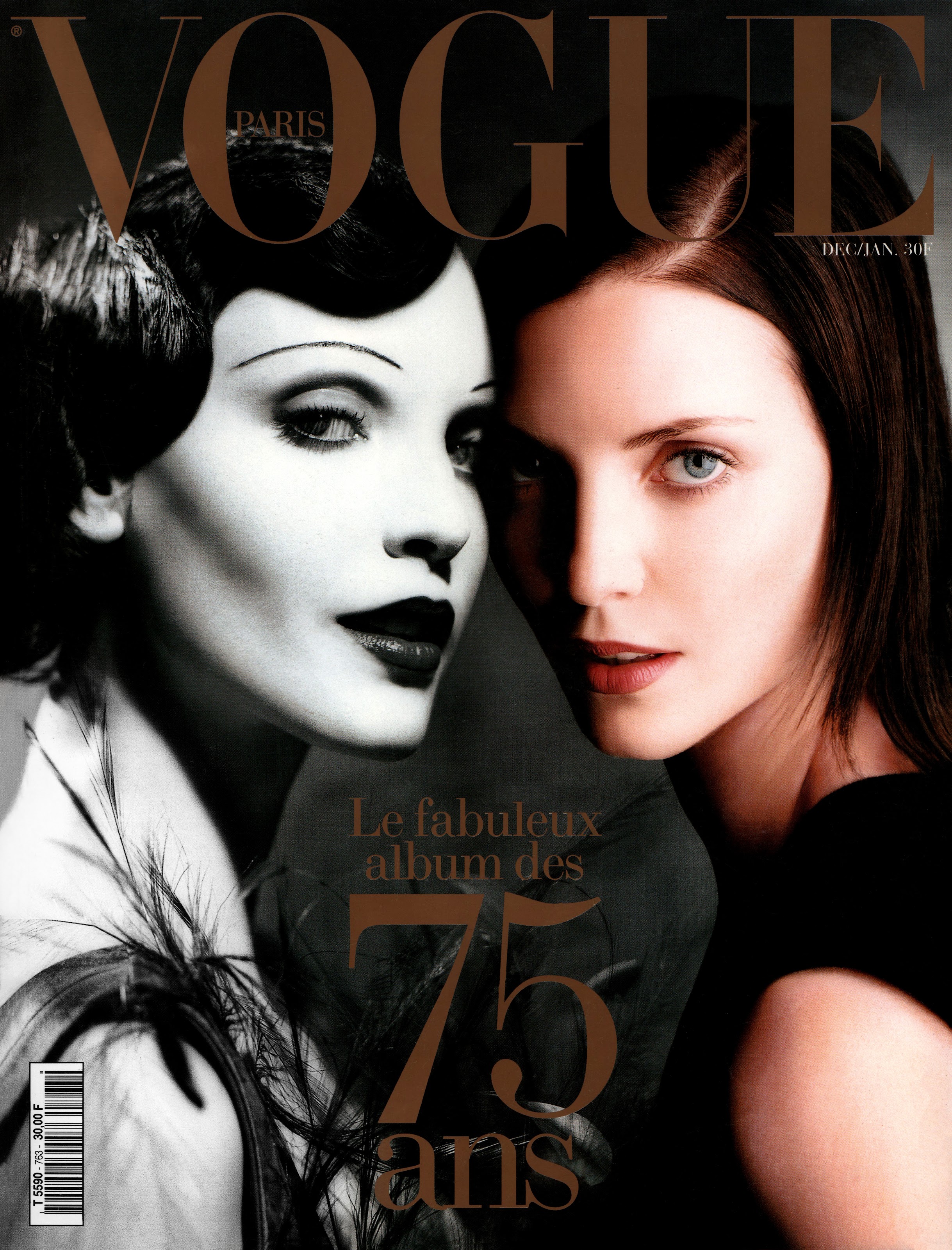 COVER: VOGUE PARIS DECEMBER/JANUARY 1995-1996