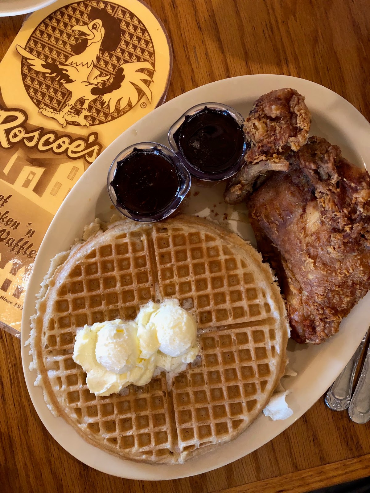 Hawaii Mom Blog: Visit California: Roscoe’s House of Chicken N’ Waffles