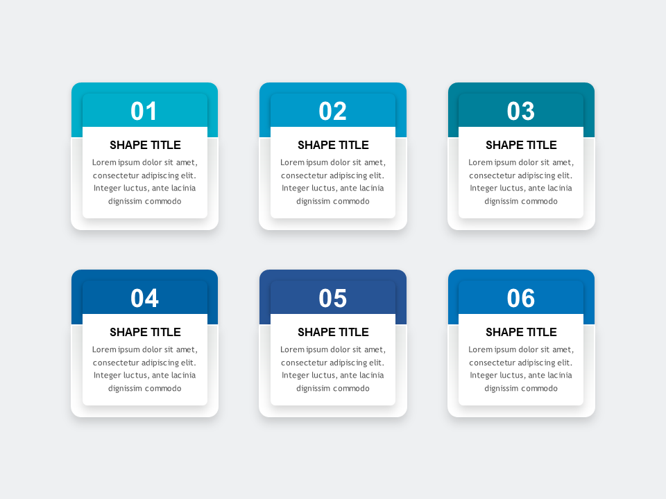 Round Square Overlay PowerPoint Templates - PowerPoint Free