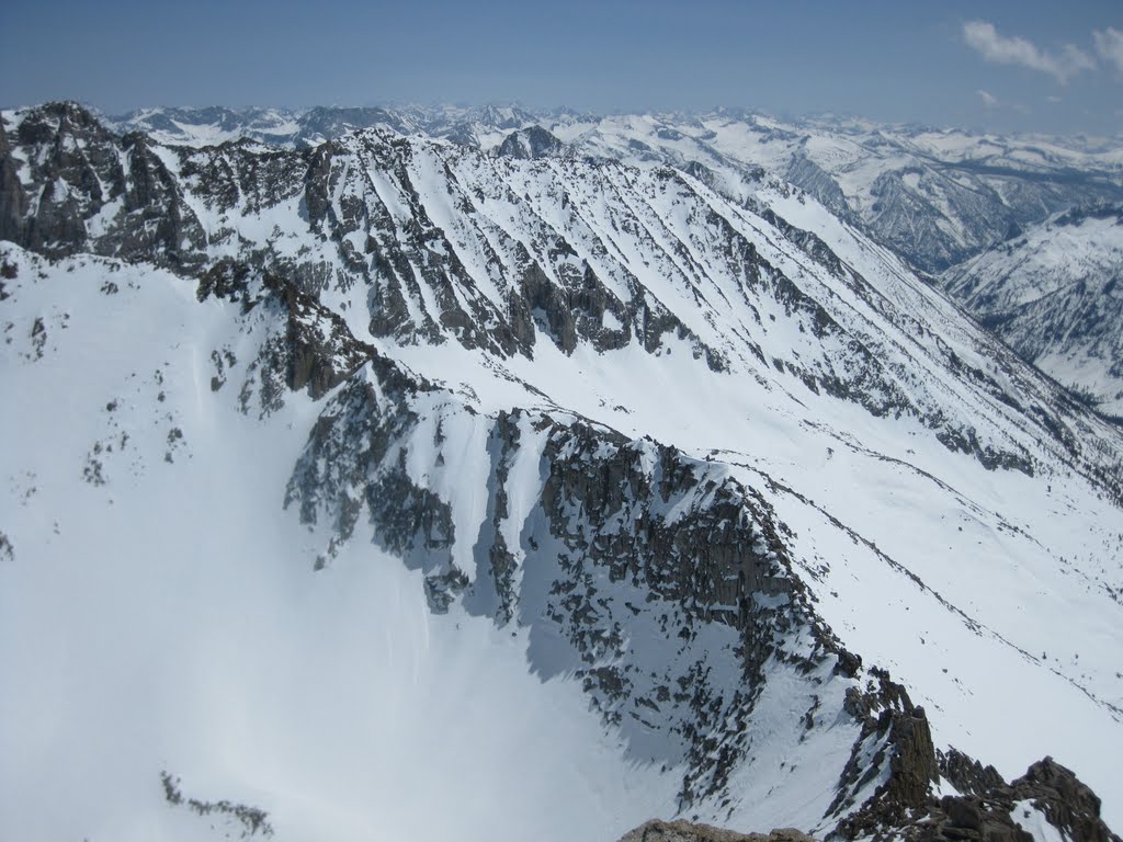 excess vertical: Mt Johnson, South Lake Area