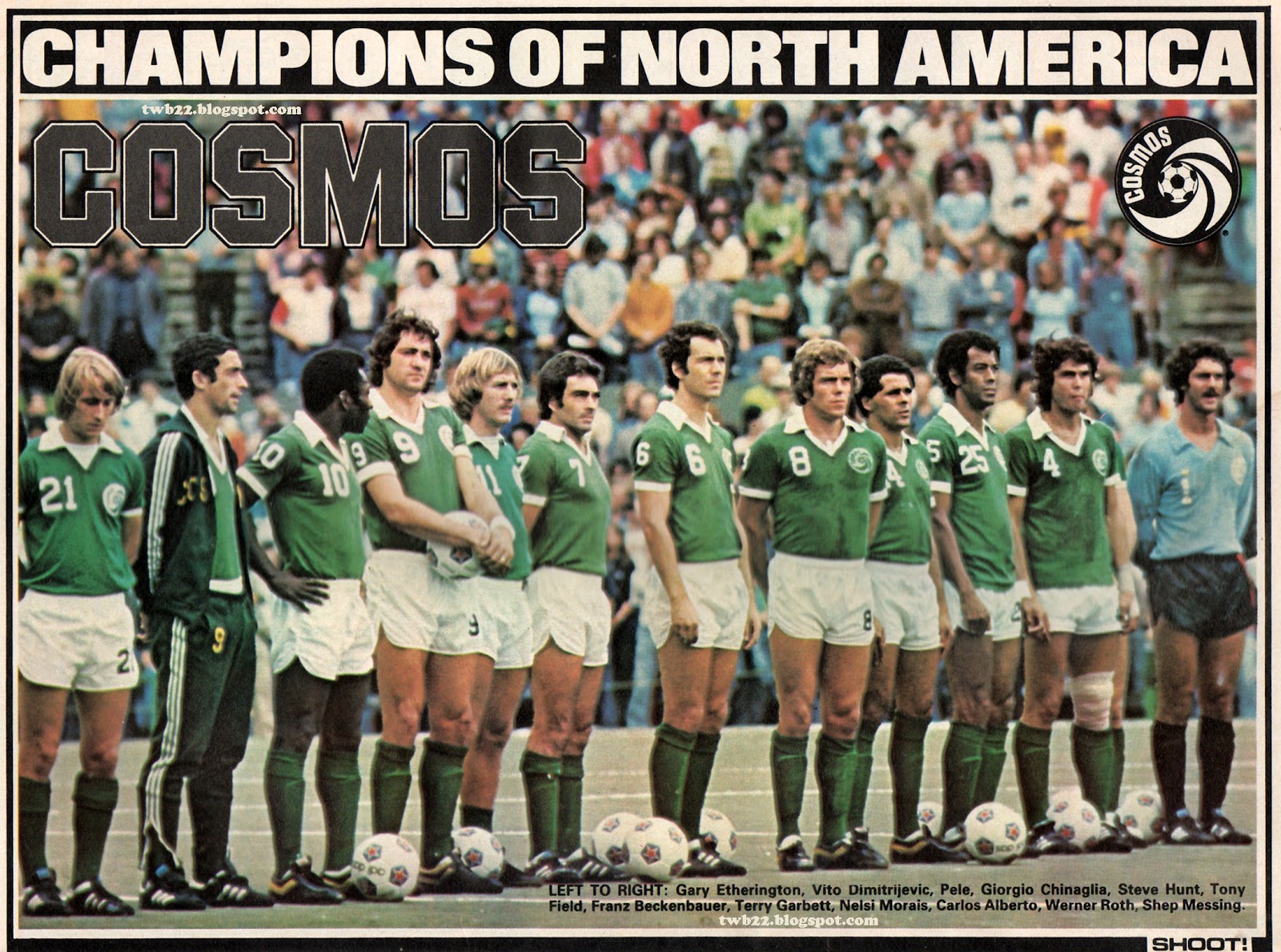 TWB22: New York Cosmos 1977 1983 "Soccer Spectacular Goals" 55 Great Goals