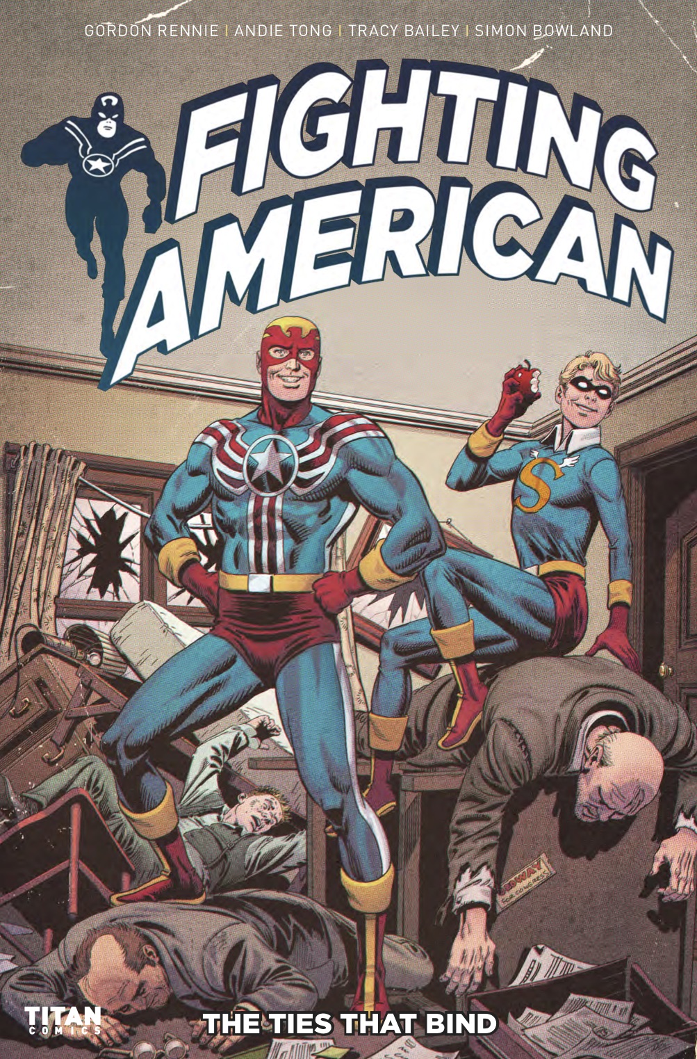 Chuck's Comic of the Day: Fighting American: The Ties That Bind #1