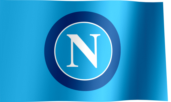 SSC Napoli Fan Flag (GIF) - All Waving Flags