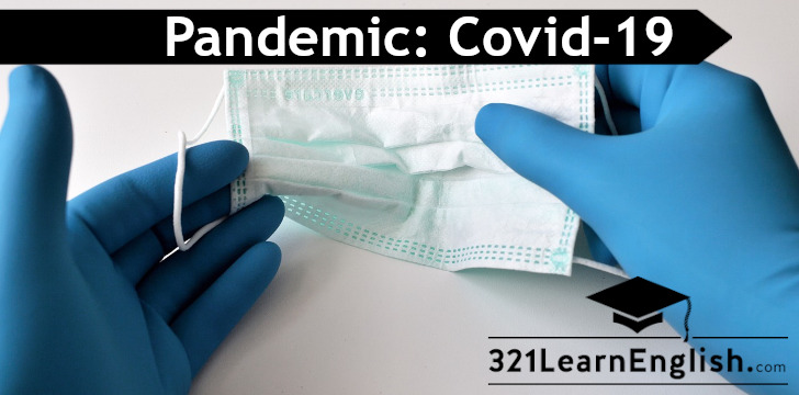 321 Learn English.com: ESL vocabulary: Pandemic - Covid-19