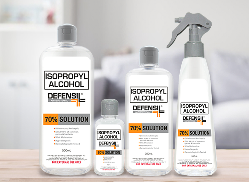 Defensil Isopropyl Alcohol launches official Shopee and Lazada stores ...