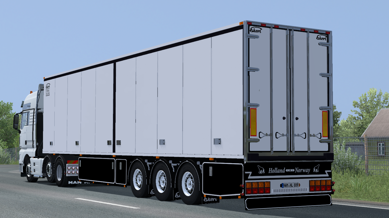 Ownable Ekeri Trailer 1.35 - Euro Truck Simulator 2 Mod World