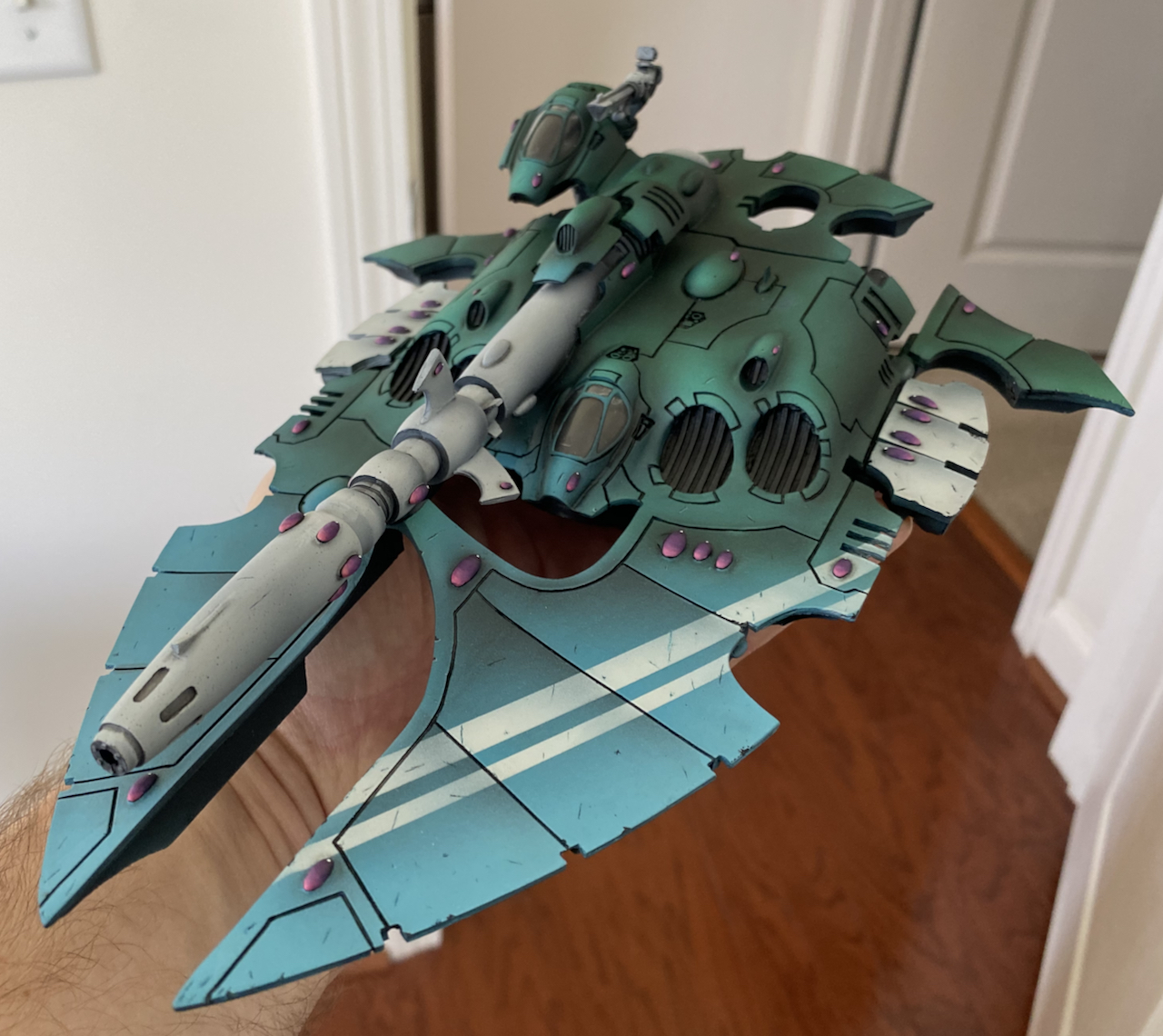 40k Hobby Blog: Eldar Cobra Type II WIP 2