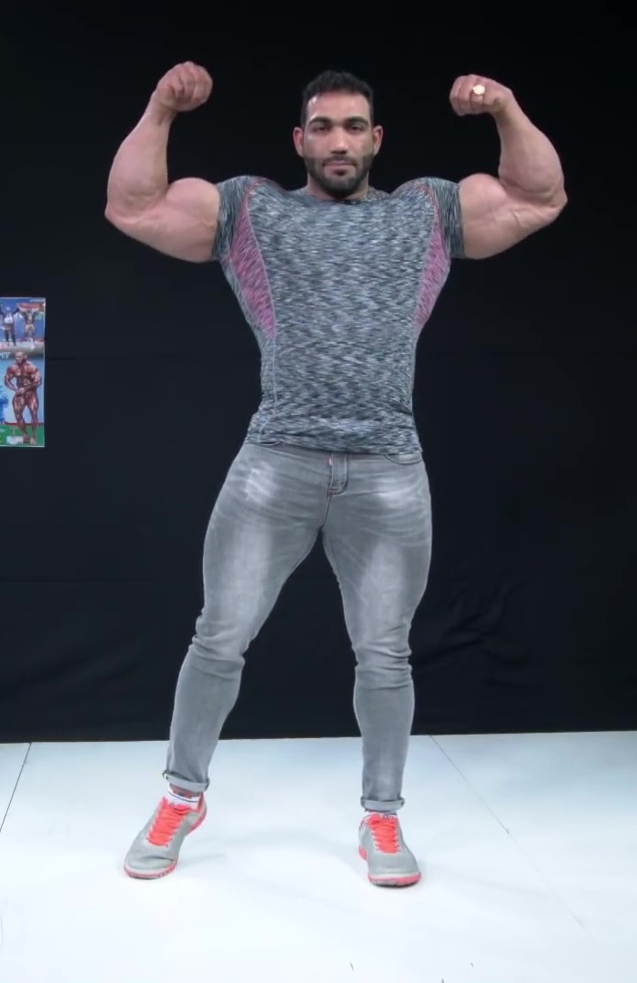 Muscle Lover: The bodybuilding King of Afghanistan - IFBB Pro Yasin Qaderi