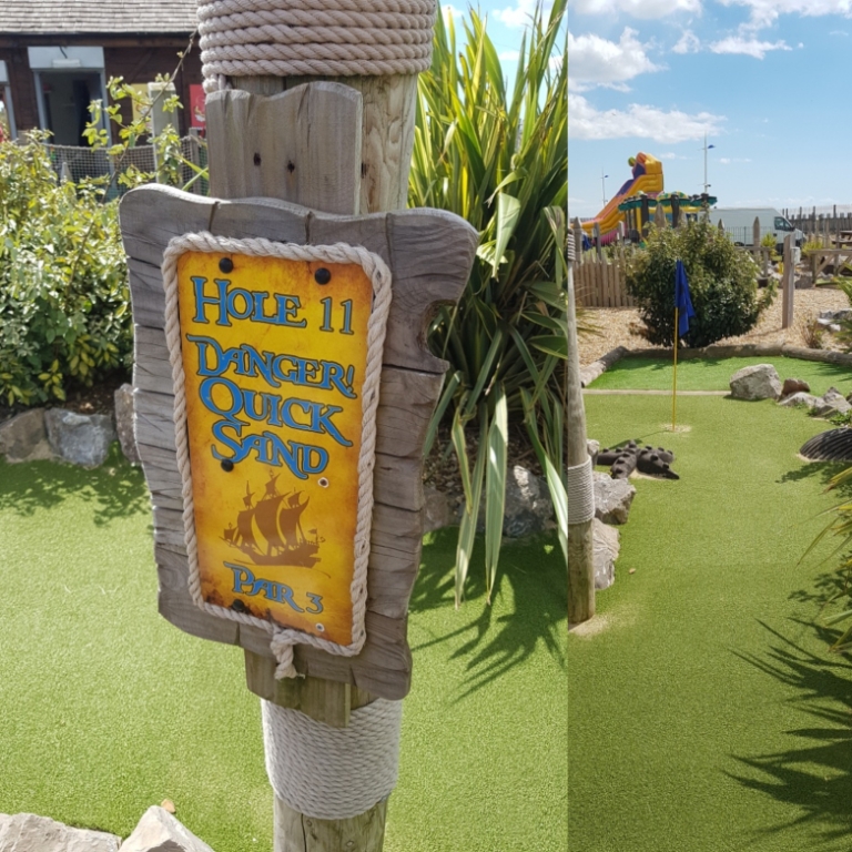The Ham and Egger Files: Pirate Cove Adventure Golf course in Aberavon ...