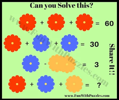 Mathematical Picture Puzzles for Students with Answers