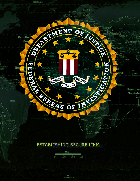 How do you make the login screen to the Windows similar to FBI