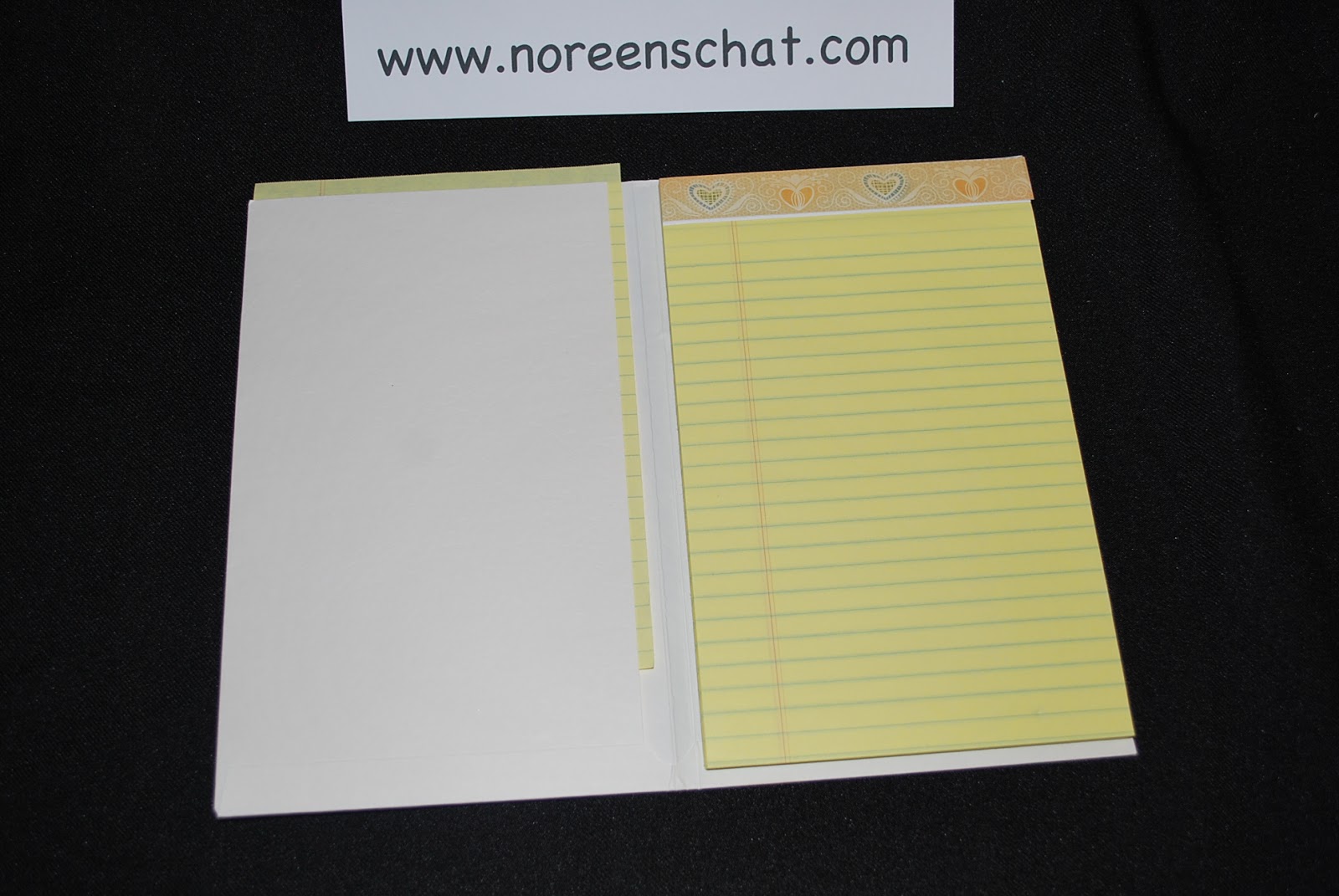 Noreen's Scrap N Chat: 25 Days of Gift Ideas: Notepad Folio